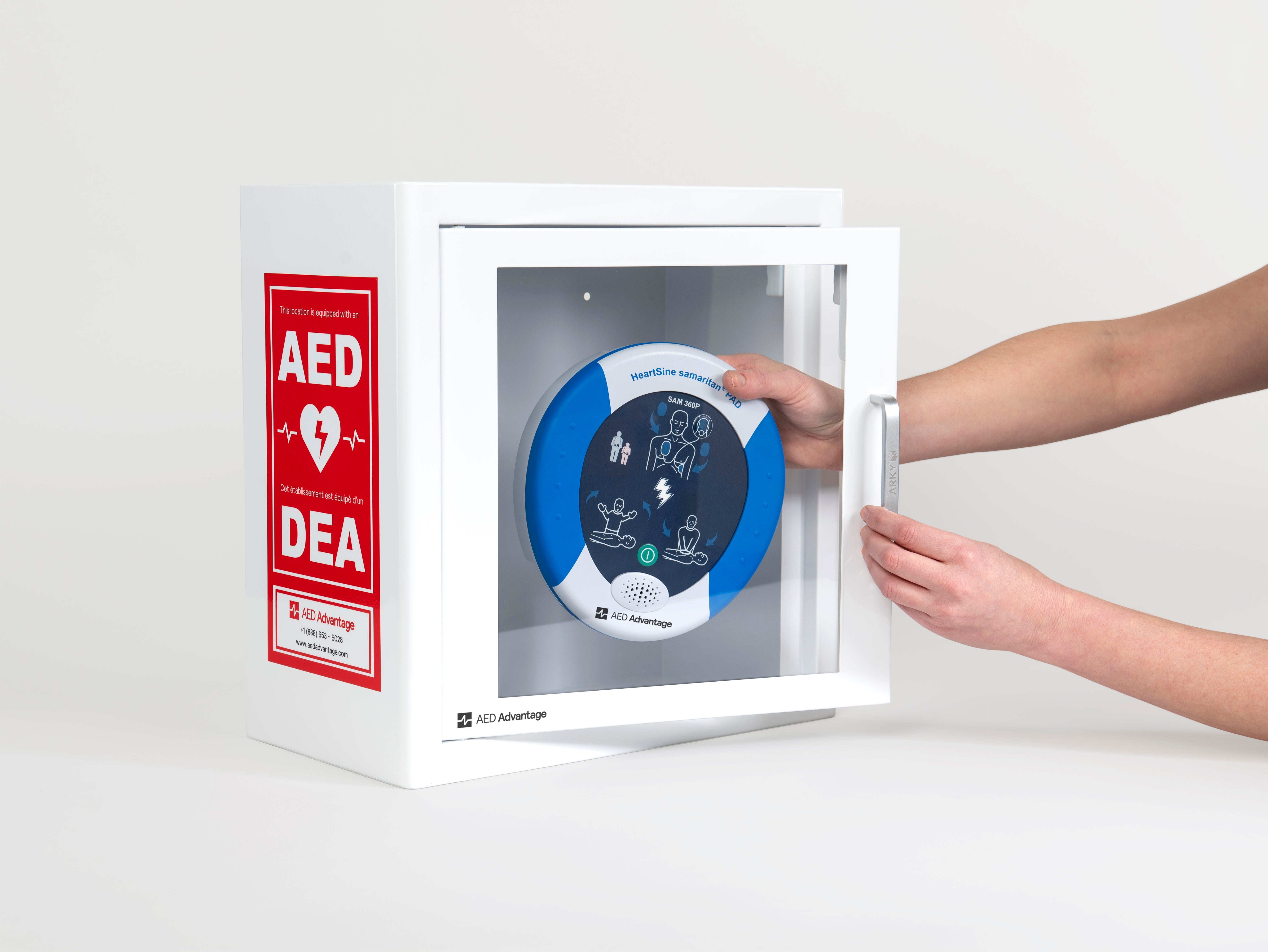 HeartSine 360P Safe and Sound Bundle · AED Advantage Sales Ltd.