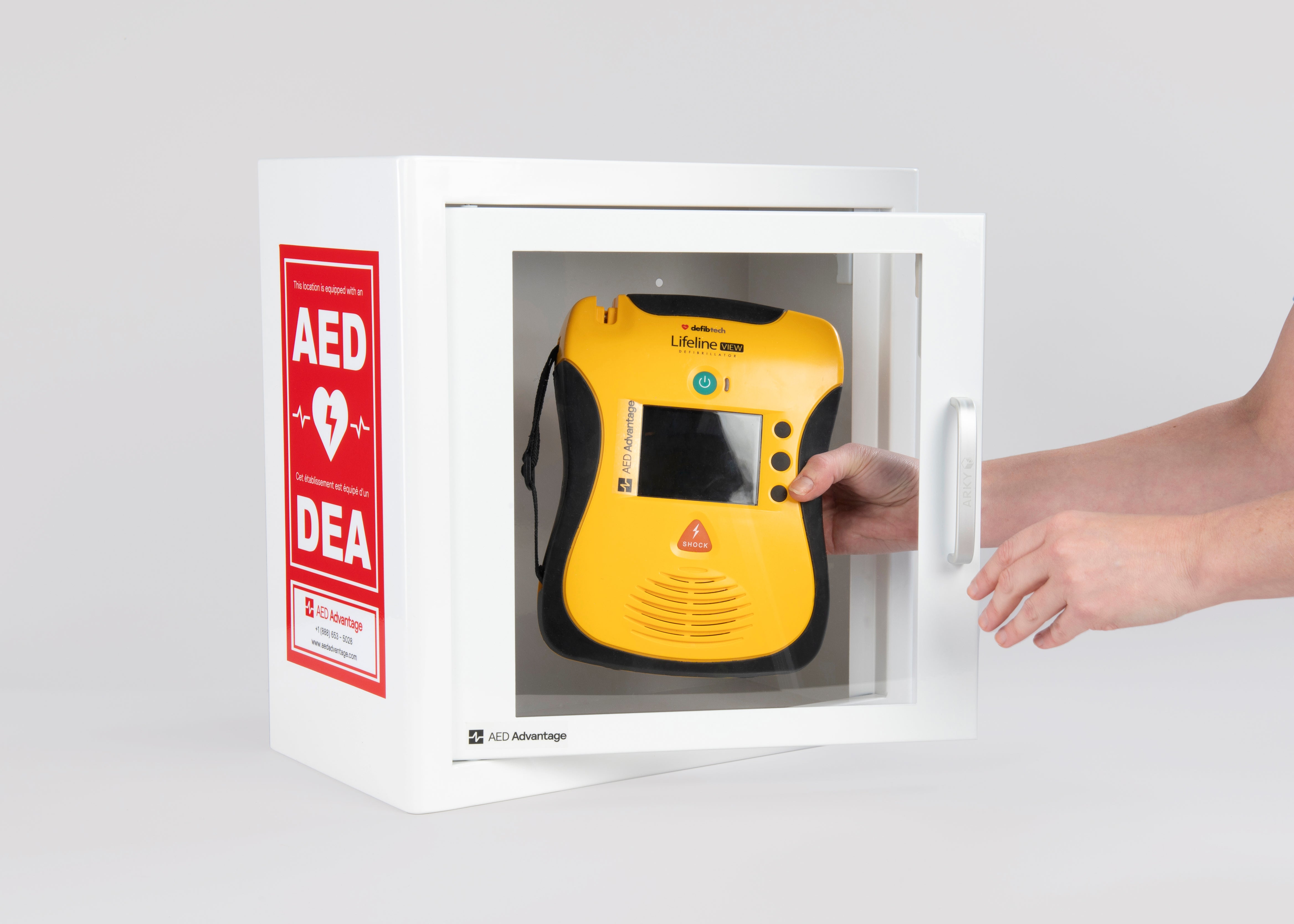 Lifeline VIEW Safe and Sound AED Bundle · AED Advantage Sales Ltd.