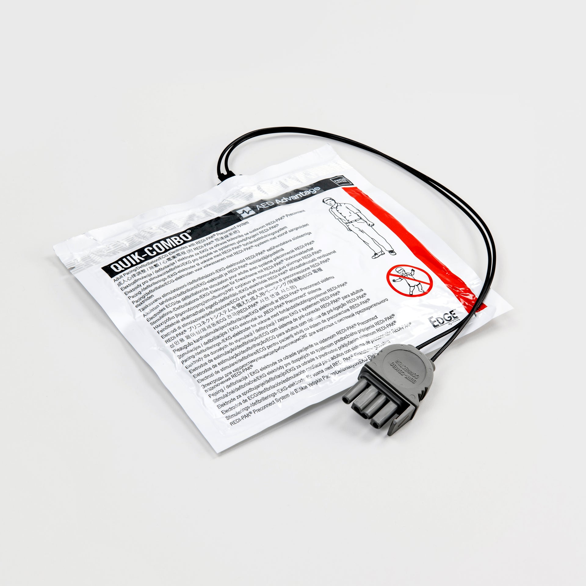 LIFEPAK QUIK-COMBO Electrode Pads With REDI-PAK · AED Advantage Sales Ltd.