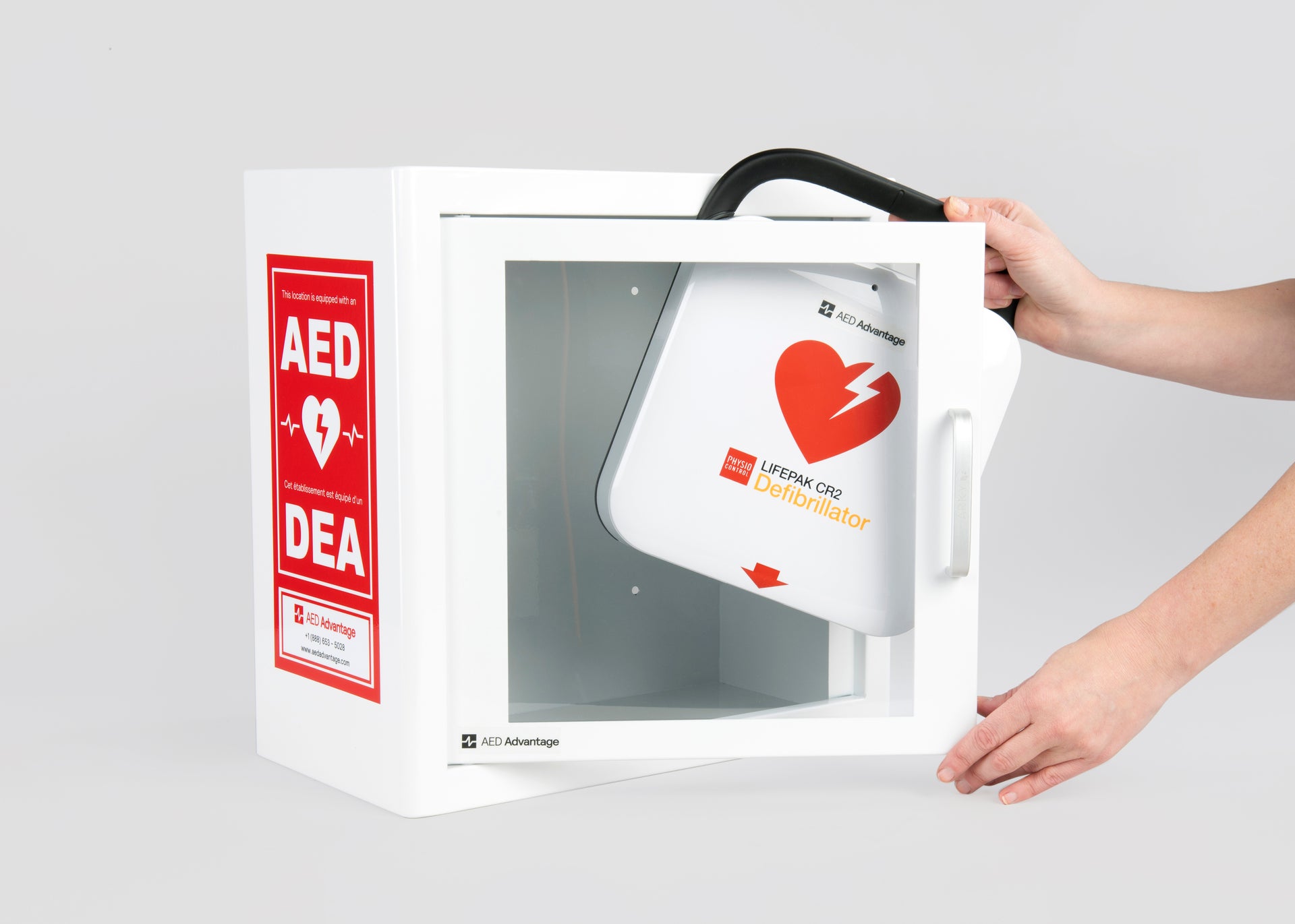 LIFEPAK CR2 Safe and Sound AED Package · AED Advantage Sales Ltd.