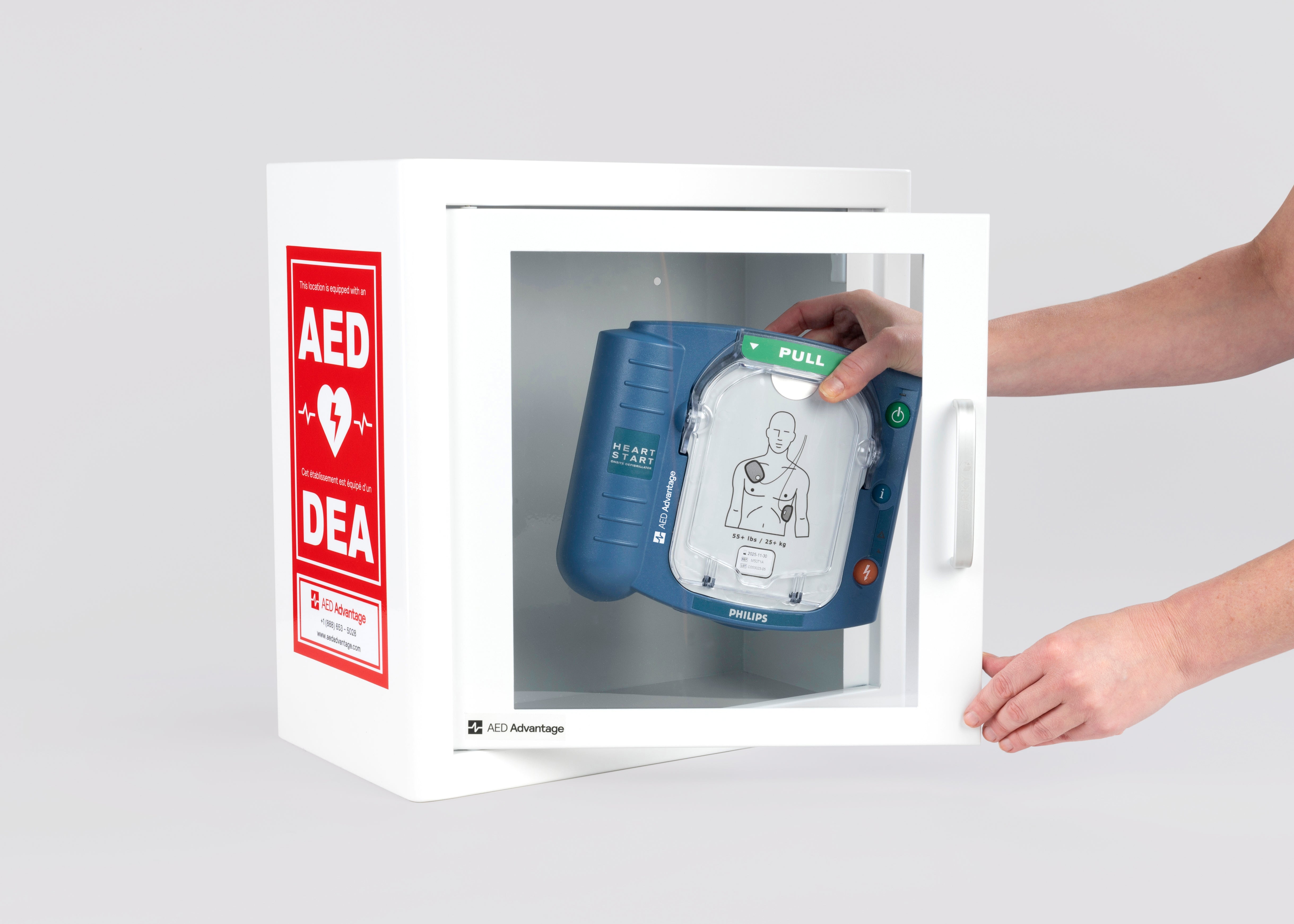 Philips HeartStart OnSite Safe and Sound AED Bundle · AED Advantage Sales Ltd.